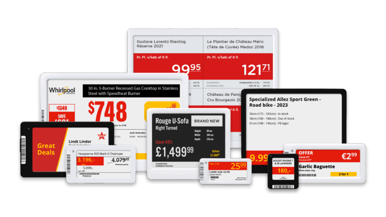 Elektroniske hyldeforkanter - Effektivitet - Delfi Technologies