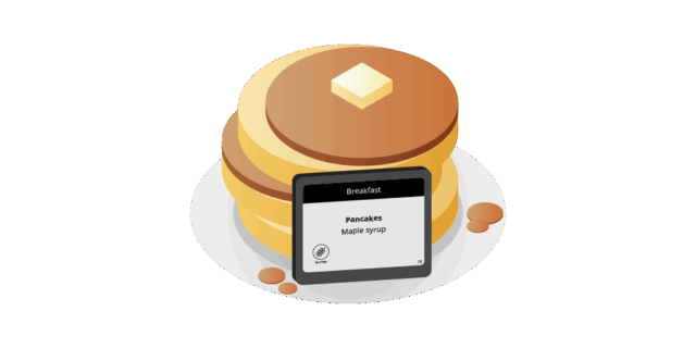 Digital buffet signs - Delfi Technologies