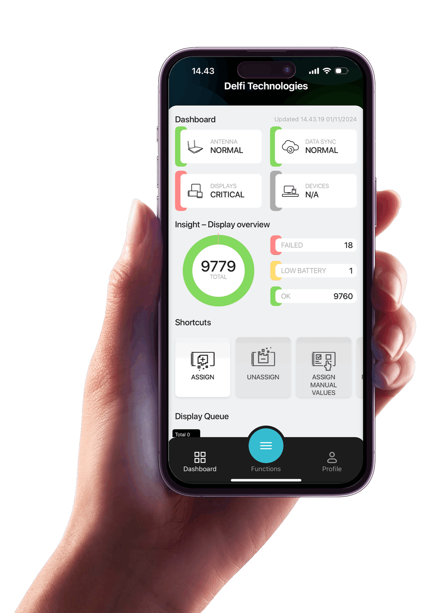 Neue aktualisierte Version der BreeceGo-App - Delfi Technologies